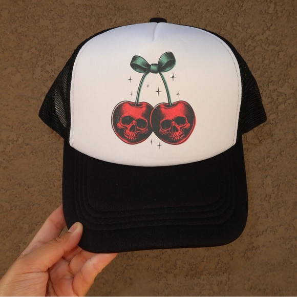 Handmade | Accessories | Cherry Graves Trucker Hat | Poshmark